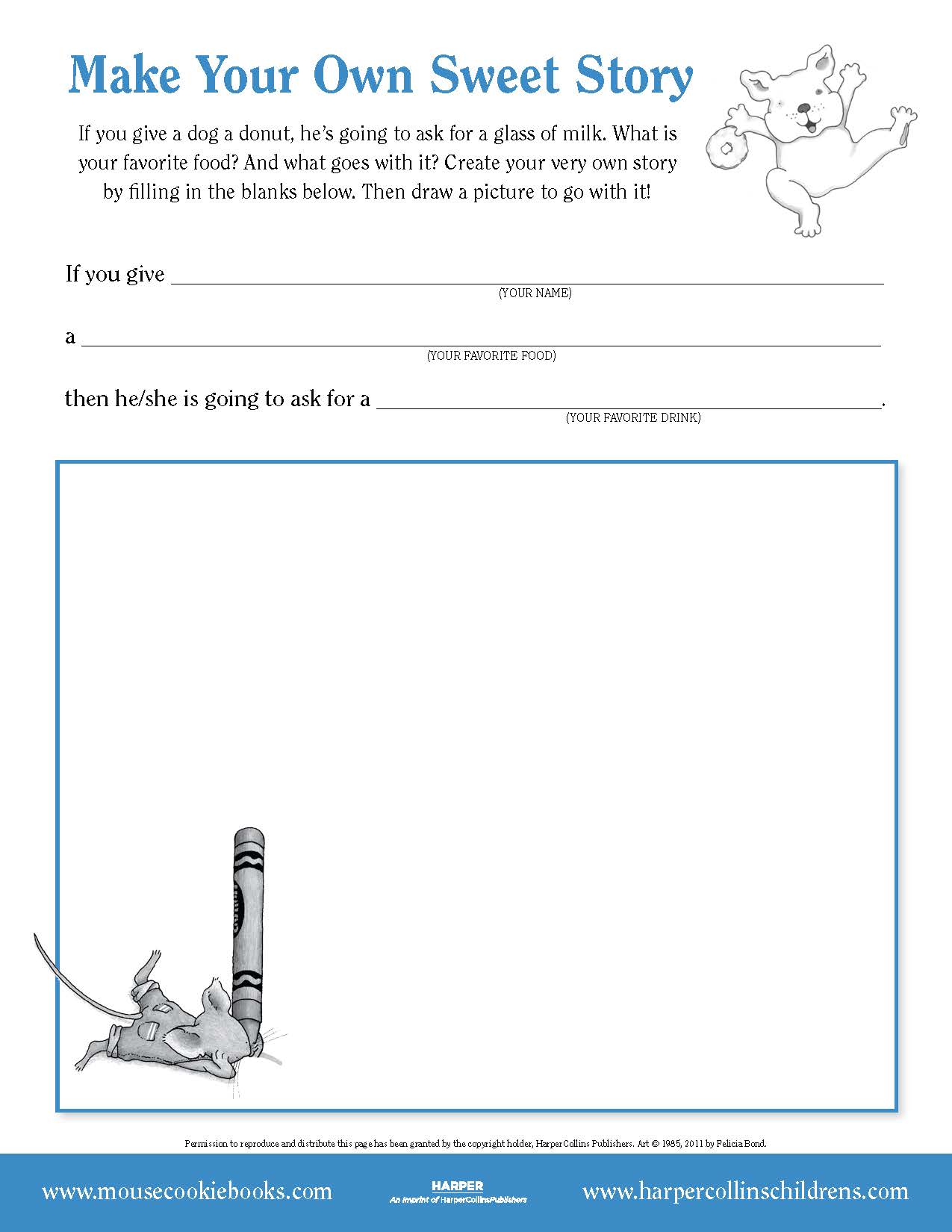 Make Your Own Sweet Story Like Dog