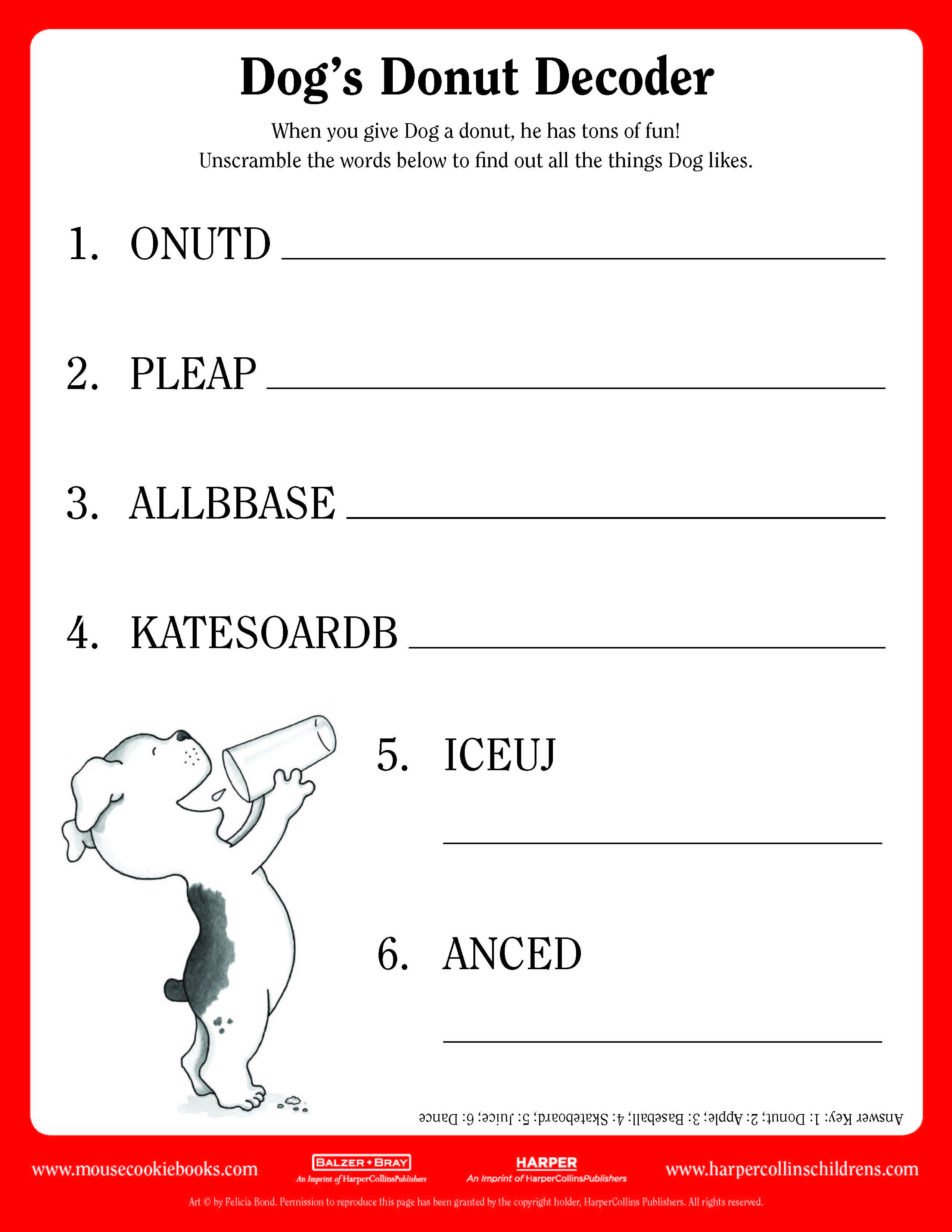 Dog's Donut Decoder