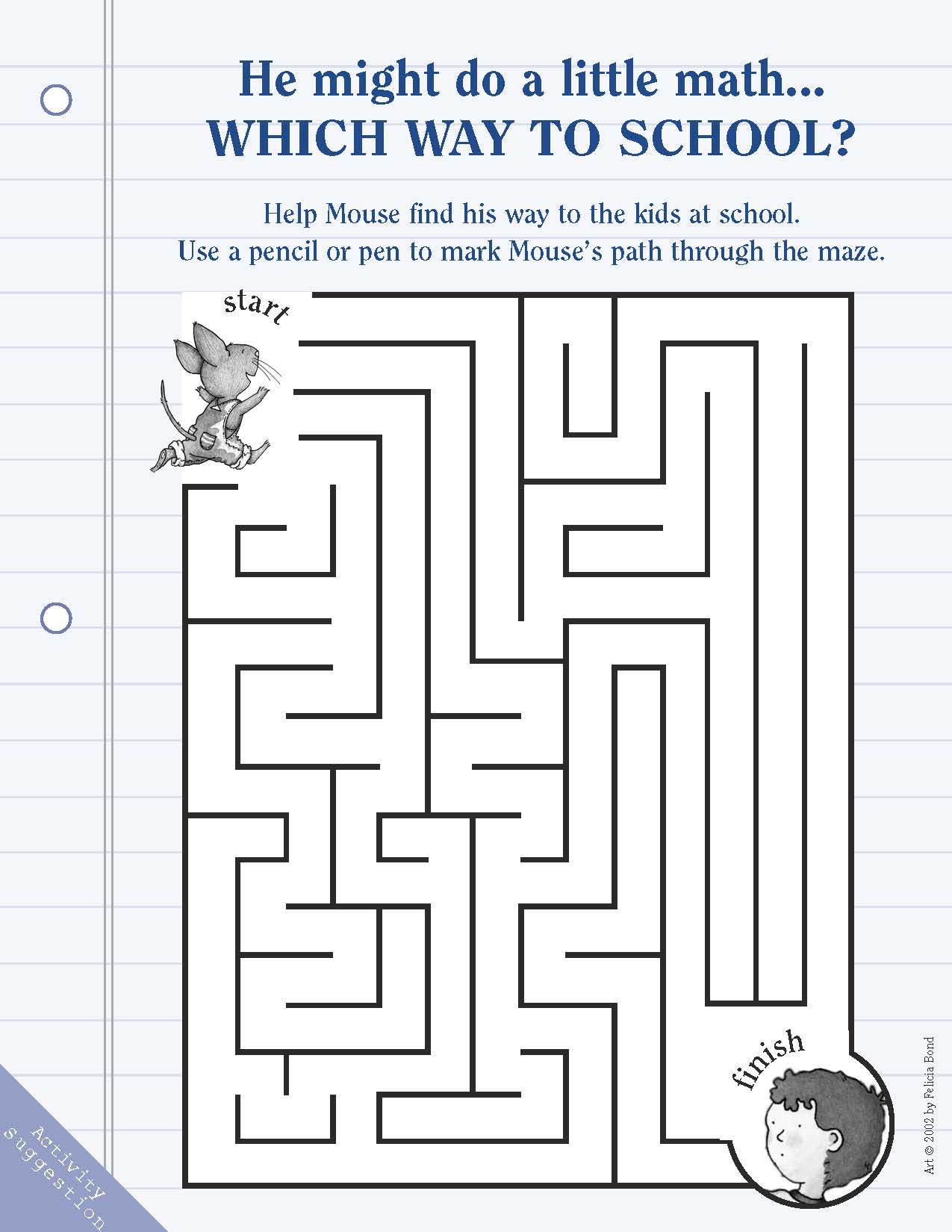 Mouse's School Maze