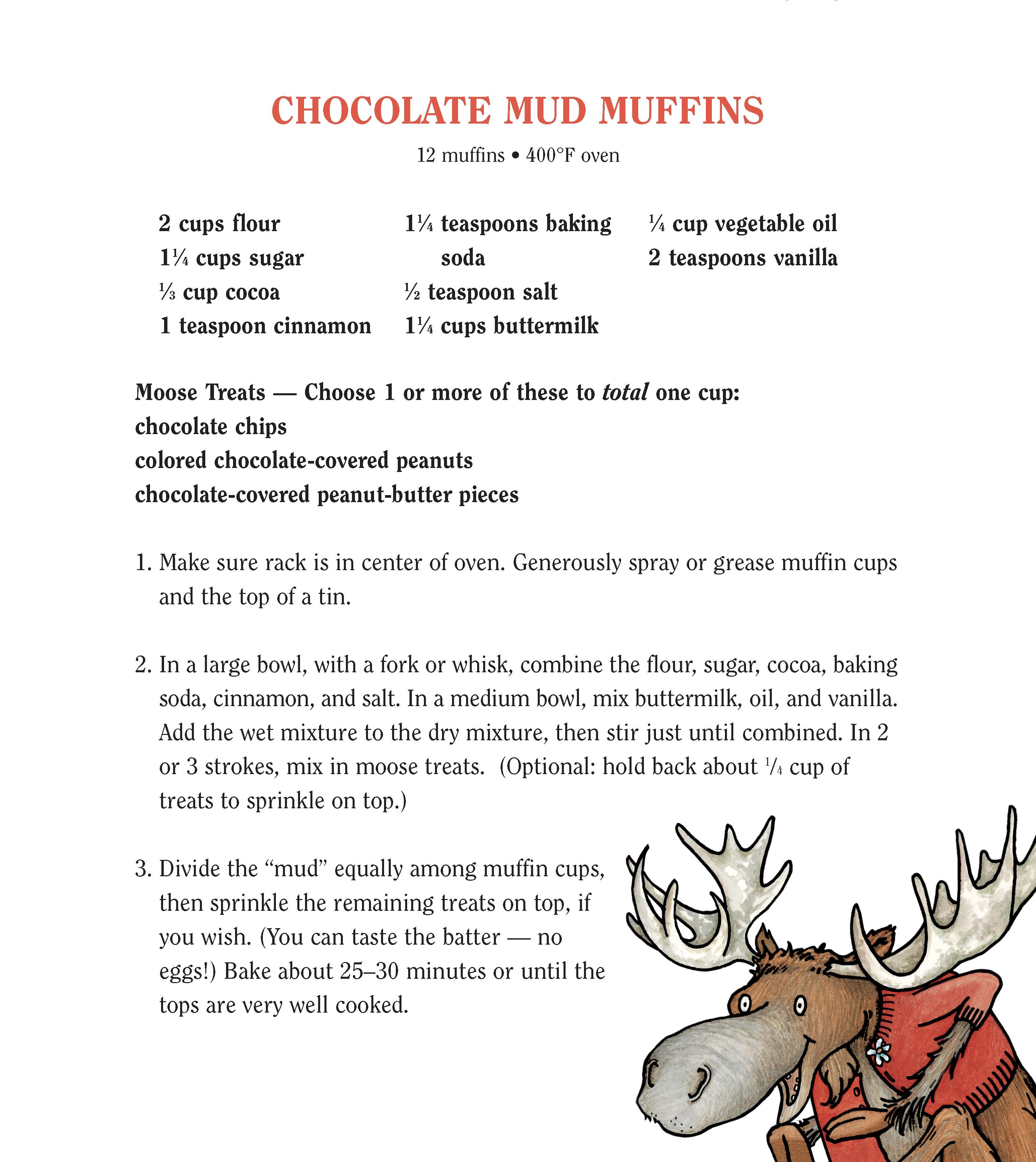 If You Give A Moose A Muffin Craft